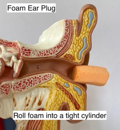Ear Plugs - How to use them so they work! - Just Ears